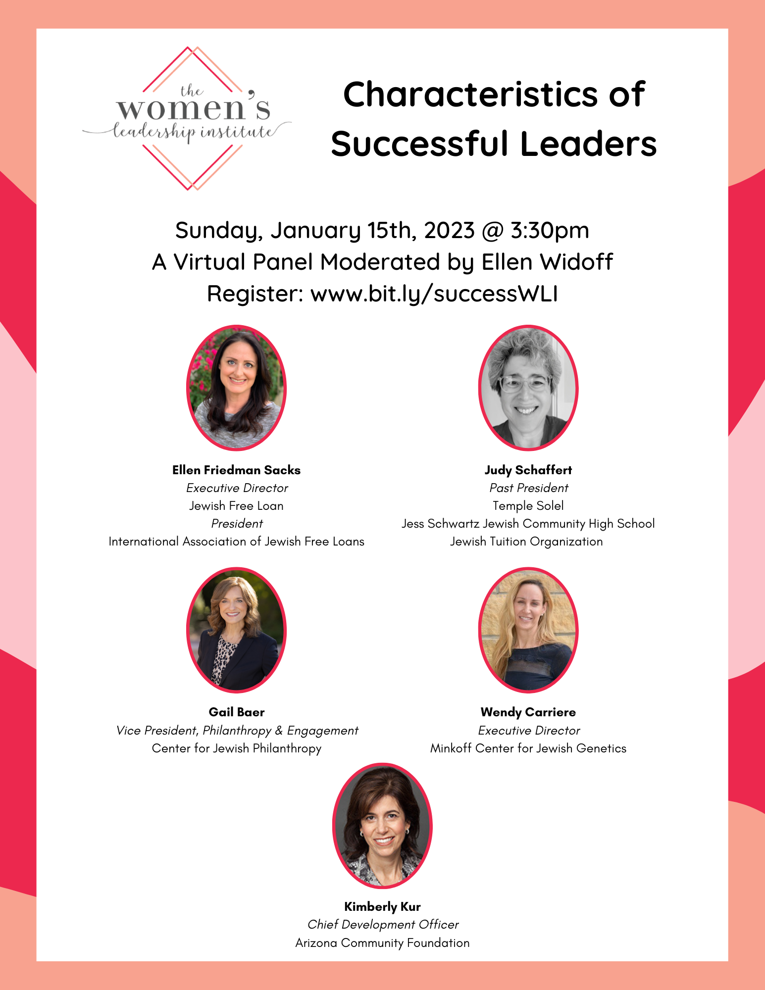 Panel: Characteristics of Successful Leaders | The Women's Leadership ...